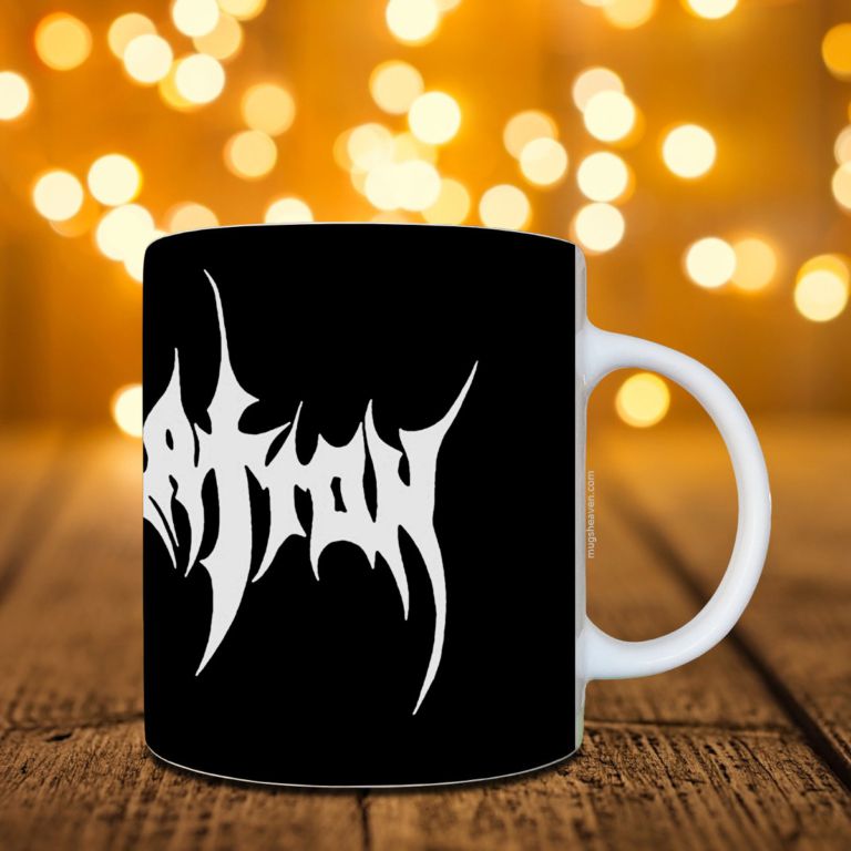 Immolation Band Mug, Immolation Logo Coffee Mug, Death Metal Merch ...