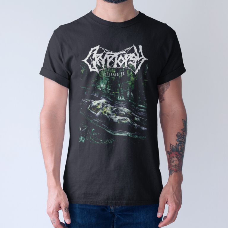 Cryptopsy T-Shirt, Cryptopsy The Book of Suffering Tome 2 Tee-Shirt ...