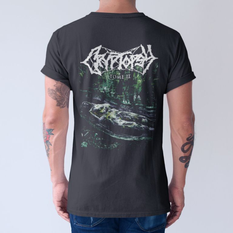 Cryptopsy T-Shirt, Cryptopsy The Book of Suffering Tome 2 Tee-Shirt ...