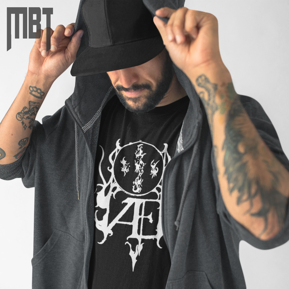 Aevangelist Logo T-Shirt, Black, Death Metal Merch – Metal Merch T ...