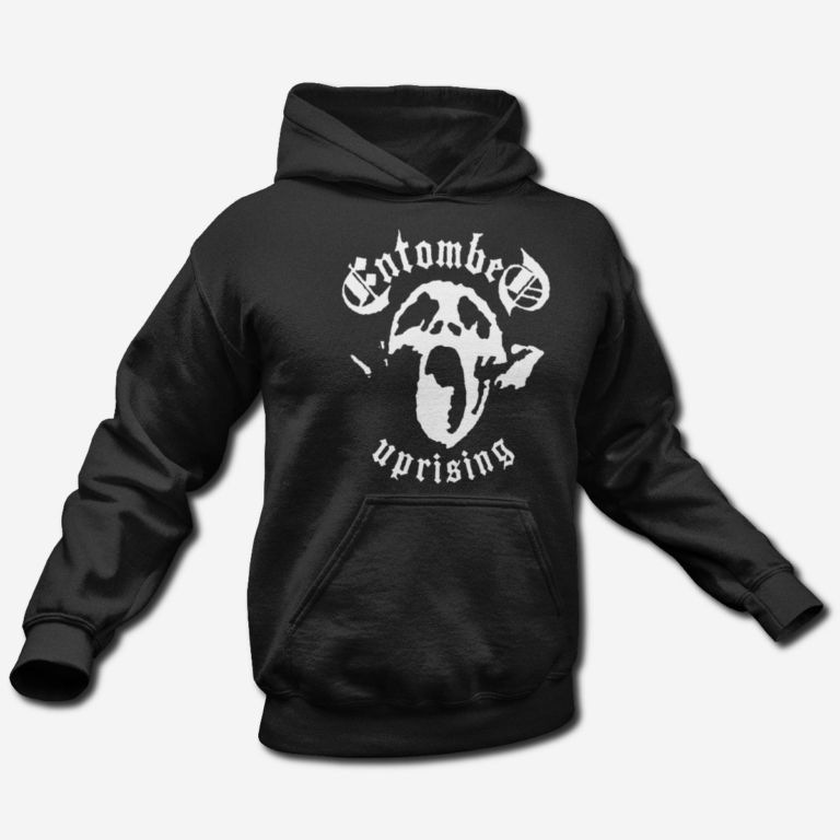 Entombed Uprising Hoodie, Death Metal Merch – Metal Merch T-Shirts ...
