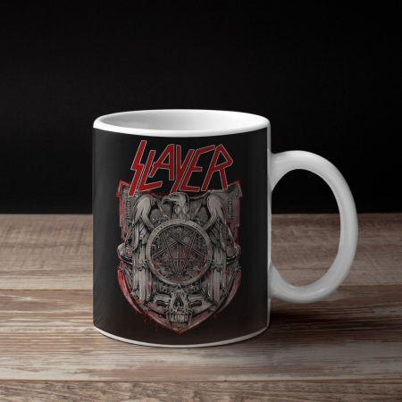 Slayer Eagle Logo Coffee Mug – Metal Merch T-Shirts | Metal Merchandise ...