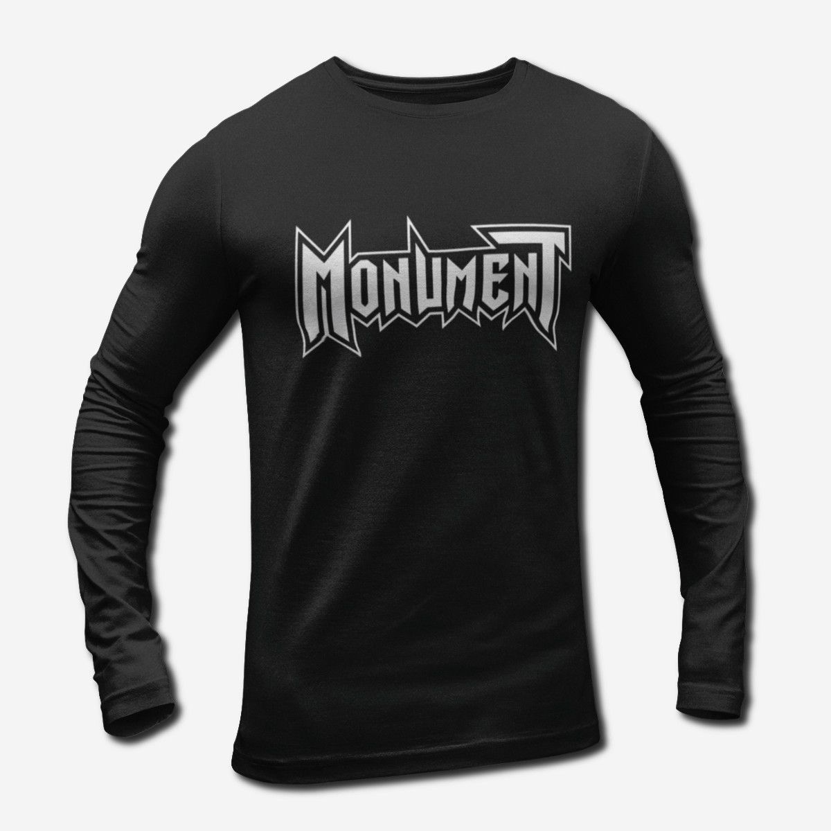 Monument Logo Long Sleeve T-Shirt, Heavy Metal Merch – Metal Merch T ...
