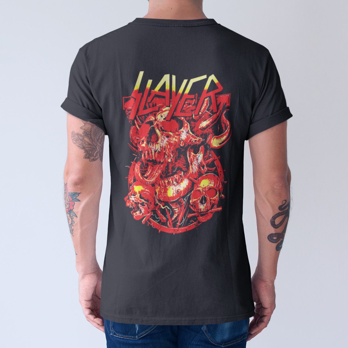 Slayer Artwork T-Shirt, Thrash Metal Merch – Metal Merch T-Shirts ...