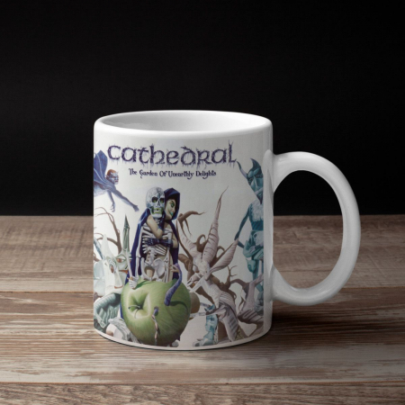 Cathedral Band Coffee Mug, Cathedral The Garden Unearthly Delights ...