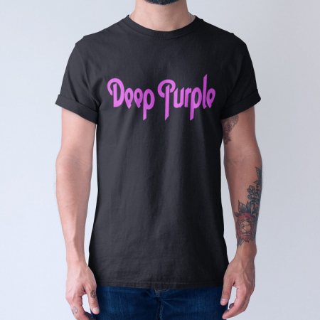 Deep Purple Band T-Shirt, Deep Purple Logo Tee Shirt, Heavy Metal Merch ...