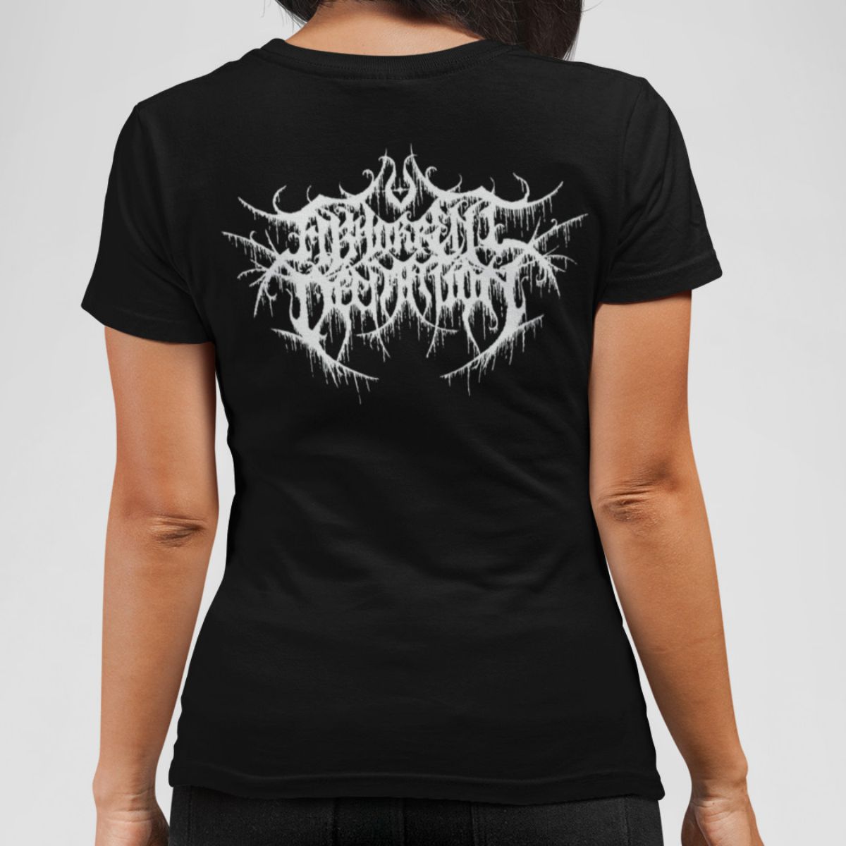 Abhorrent Decimation Band T-Shirt, Abhorrent Decimation Logo Black Tee ...