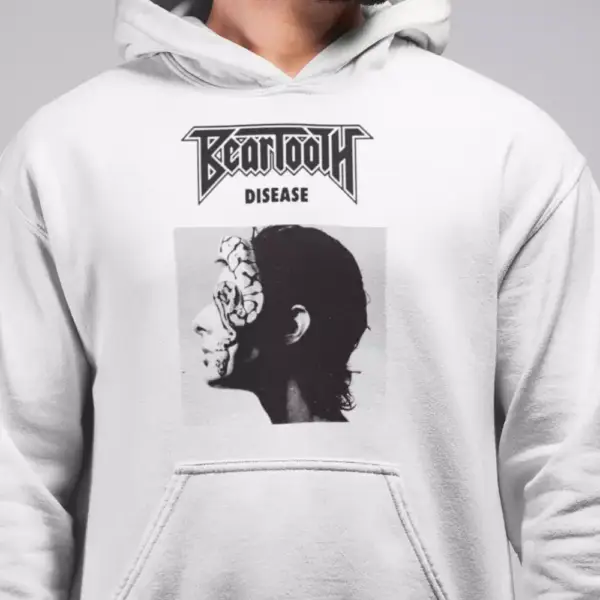 Beartooth Hoodie, Beartooth Disease Hooded Sweatshirt, Metalcore Merch ...