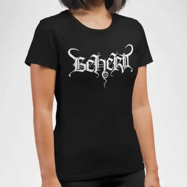 Beherit Band T-Shirt, Beherit Logo Black Tee Shirt, Black Metal, Dark ...