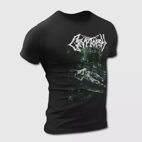 Cryptopsy T-Shirt, Cryptopsy The Book of Suffering Tome 2 Tee-Shirt ...