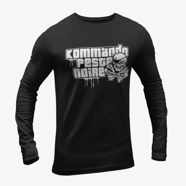 Peste Noire Kommando Long Sleeve T-Shirt, Black Metal Merch – MMT ...